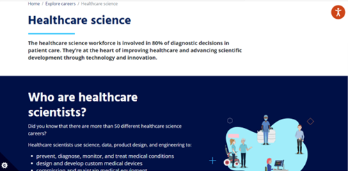 Careers | Health Care Science